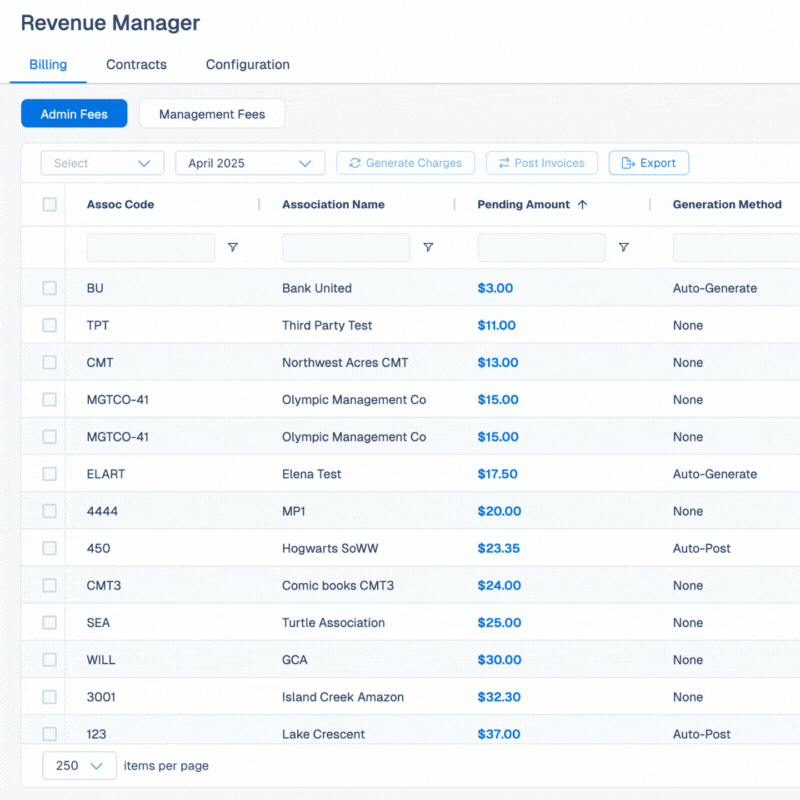 Vantaca Revenue Manager | Fail-Proof Billing. Full Revenue Capture.